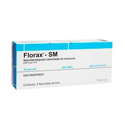 Florax Pediátrico Cx Com 5 Flaconetes De 5mL