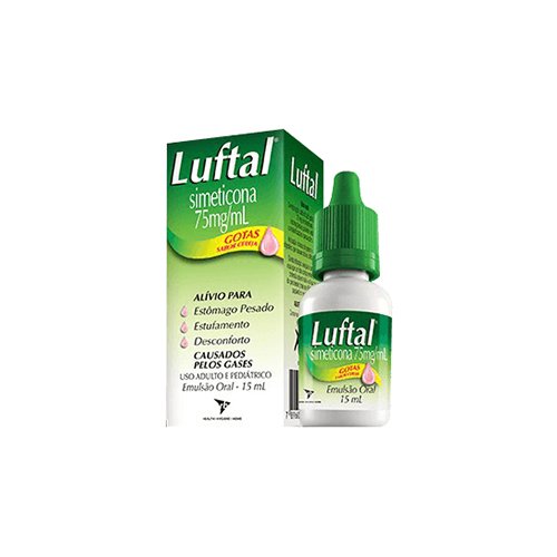 Luftal 75mg/mL Gotas 15mL Sabor Cereja