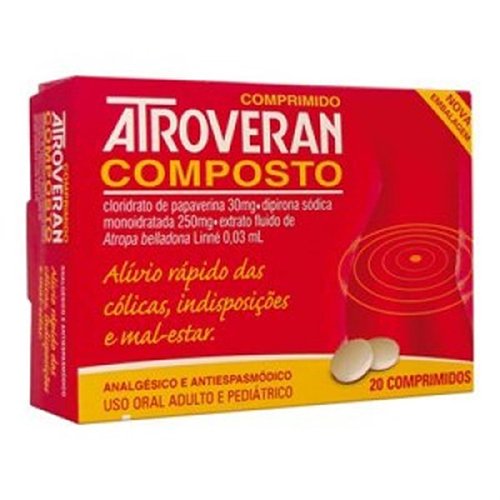 Atroveran Composto 30mg 20 Comprimidos