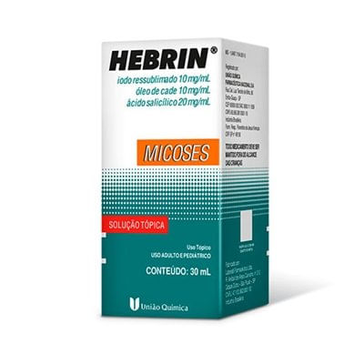 Hebrin Solução Tópica