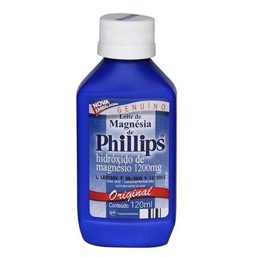 Leite Magnesia Phillips Original Suspensão Oral 120mL