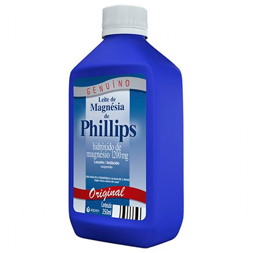 Leite Magnésia Phillips Suspensão Oral Sabor Original 350ml