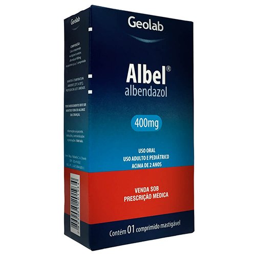 Albel 400mg 1 Comprimido