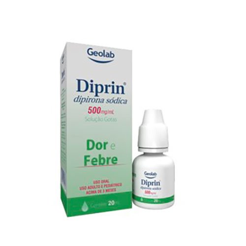 Diprin 500mg /mL Solução Oral 20mL Geolab
