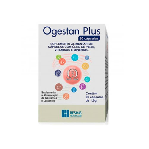 Ogestan Plus 1mg 90 Cápsulas