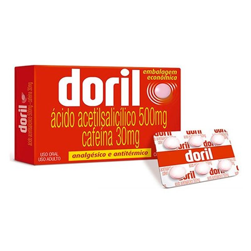 Doril 500 + 30mg 20 Comprimidos