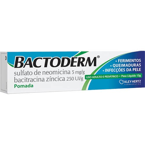 Bactoderm 5mg/g + 250UI/g Pomada 15g