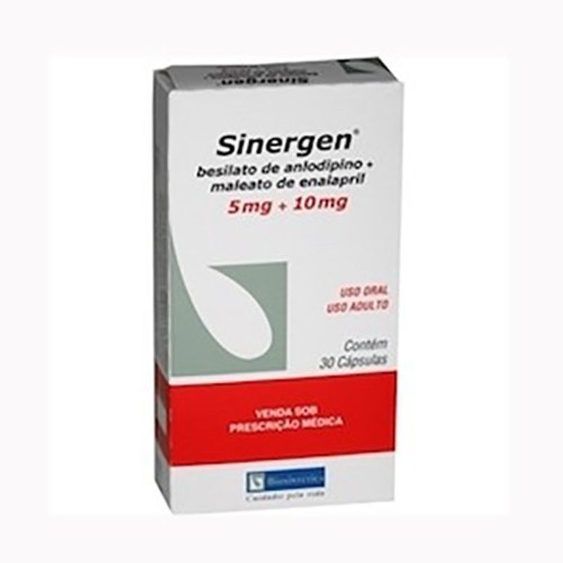Sinergen 5+10mg 30 Cápsulas