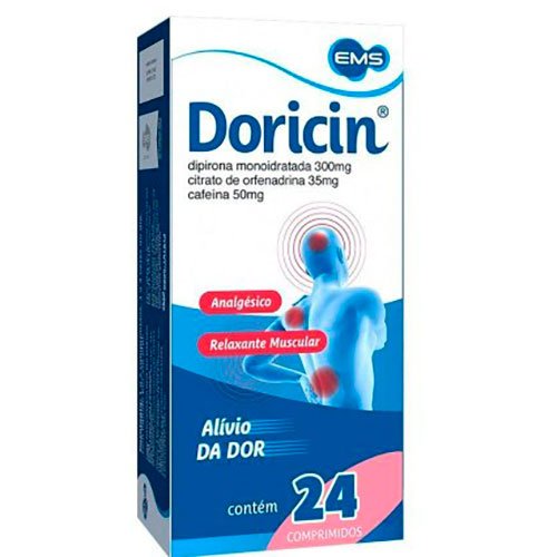 Doricin 300+35+50mg 24 Comprimidos EMS Similar