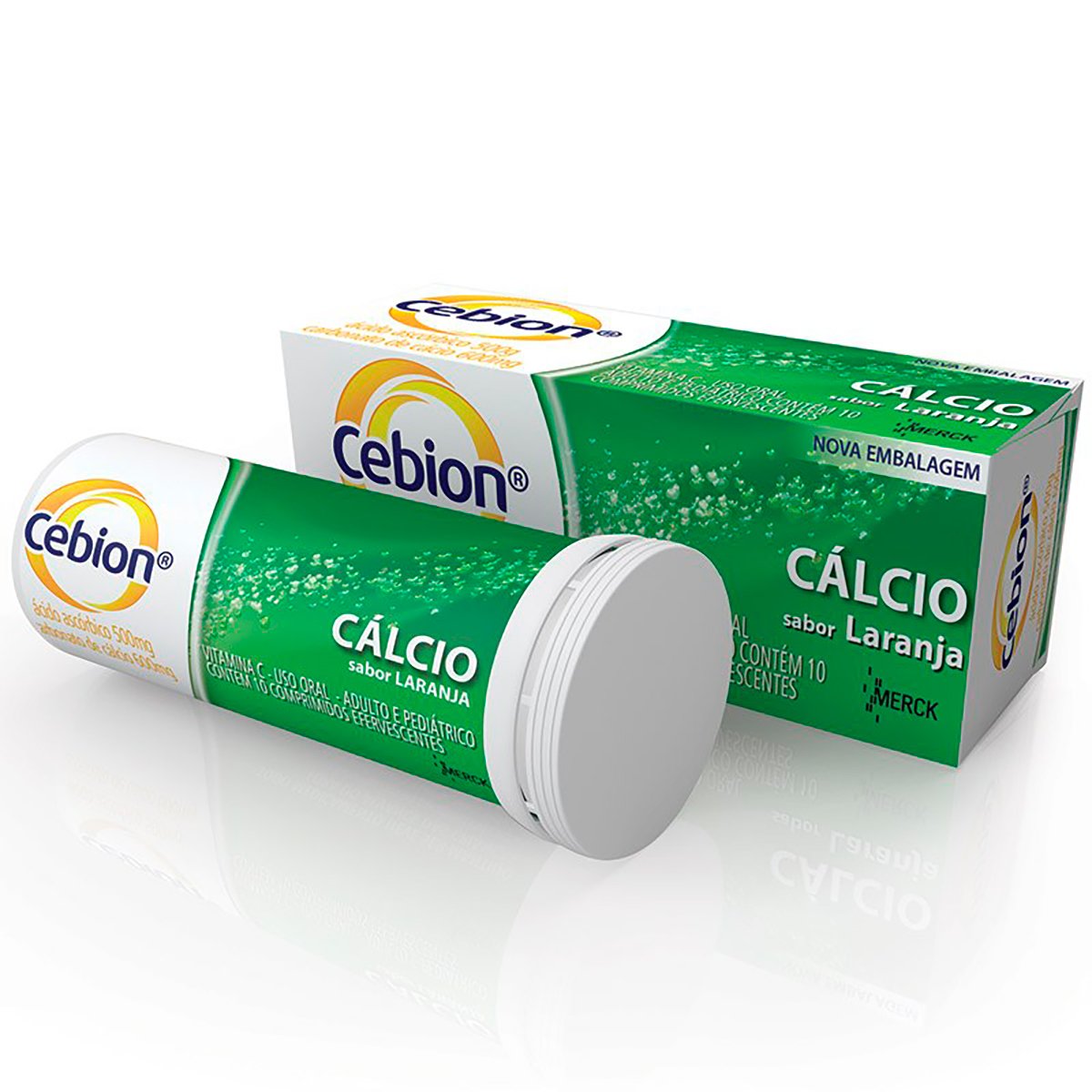 CEBION 500+600mg calcio tb10 com efv ACIDO ASCORBICO MERCK OUTROS