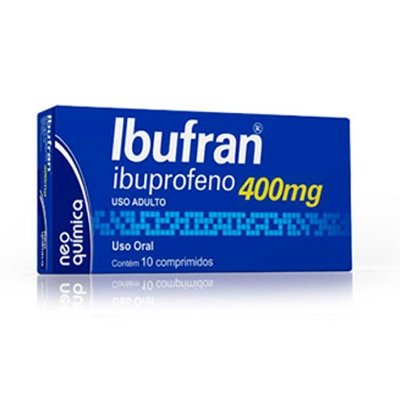 Ibufran 400mg 10 Comprimidos