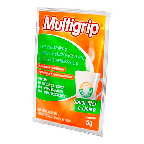 Multigrip 400mg+4mg+4mg 5g