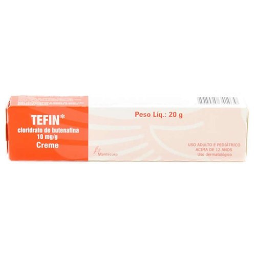 TEFIN 10MG CREME DERM BG 20G CLORIDRATO DE BUTENAFINA NEO QUIMICA ...