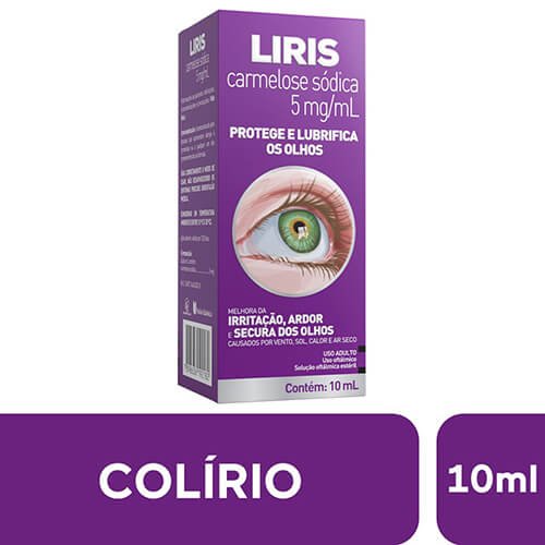 Liris 5mg/ml Solução Oftálmica 10ml