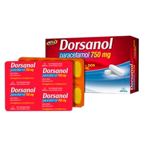 Dorsanol 750mg Cartela 10 Comprimidos