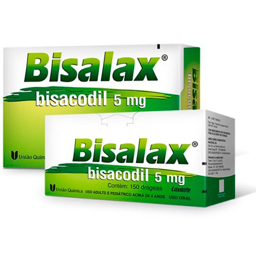 Bisalax 5Mg 6 Drágeas Bisacodil União Quimica Similar