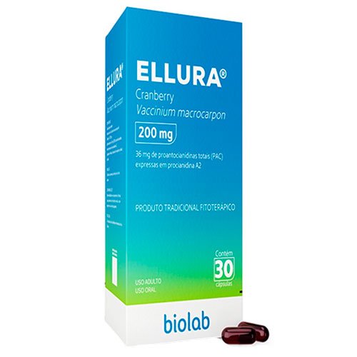 Ellura 200mg 30 Cápsulas Biolab