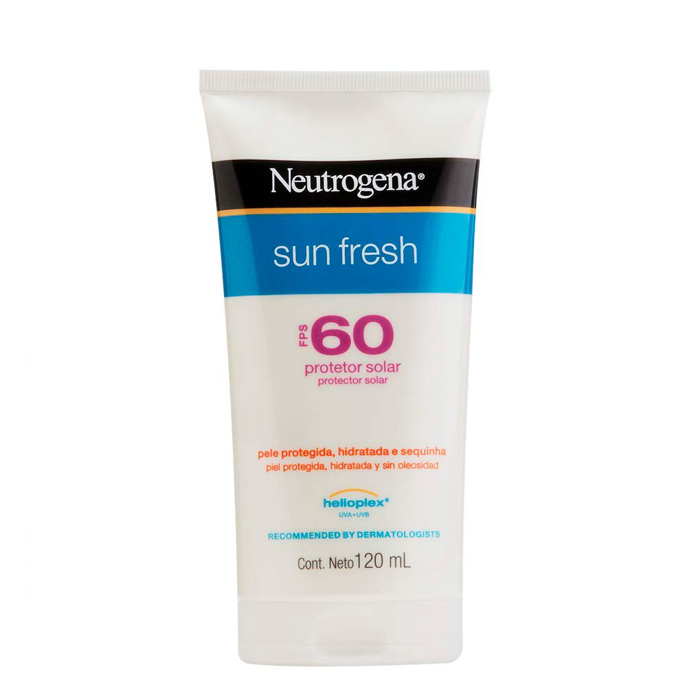 Protetor Solar Johnson & Johnson Neutrogena Sun Fresh Fps 60 120ml