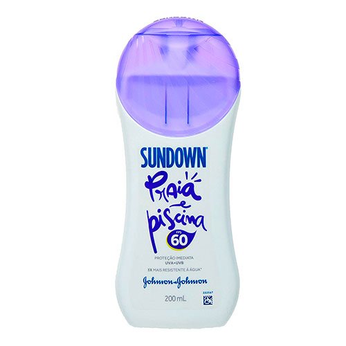 Protetor Solar Johnson & Johnson Sundown Fps60 200ml