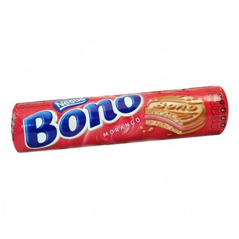 Biscoito Nestlé Bono Recheado Morango 140g