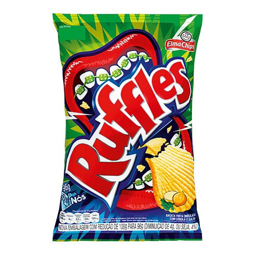 BATATA RUFFLES CEBOLA E SALSA 96g