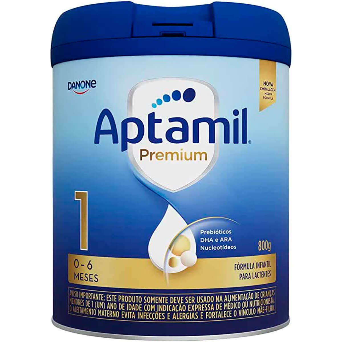 Fórmula Infantil Danone Aptamil Premium 1 800g