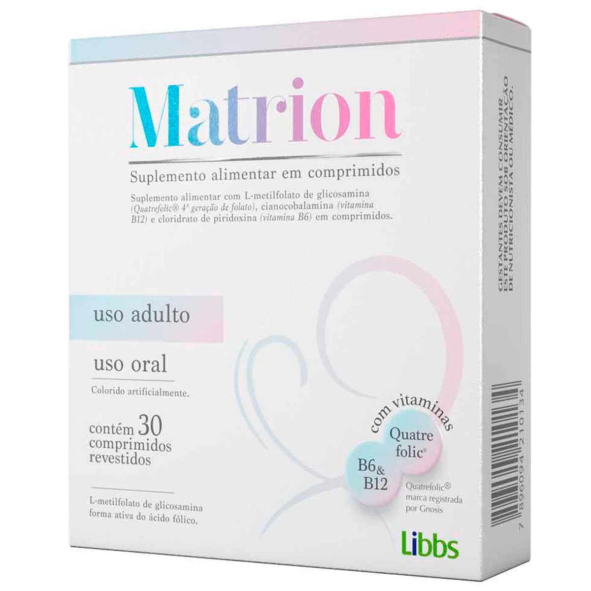 Matrion 30 Comprimidos Suplemento Alimentar Libbs
