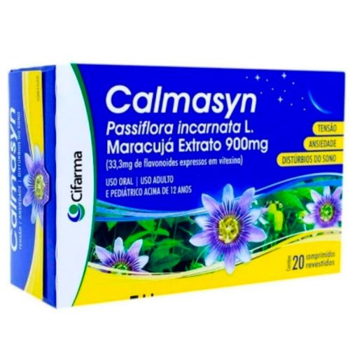Calmasyn 300mg 20 Comprimidos Revestidos Cifarma