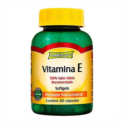 Vitamina E 60 Cápsulas Maxinutri
