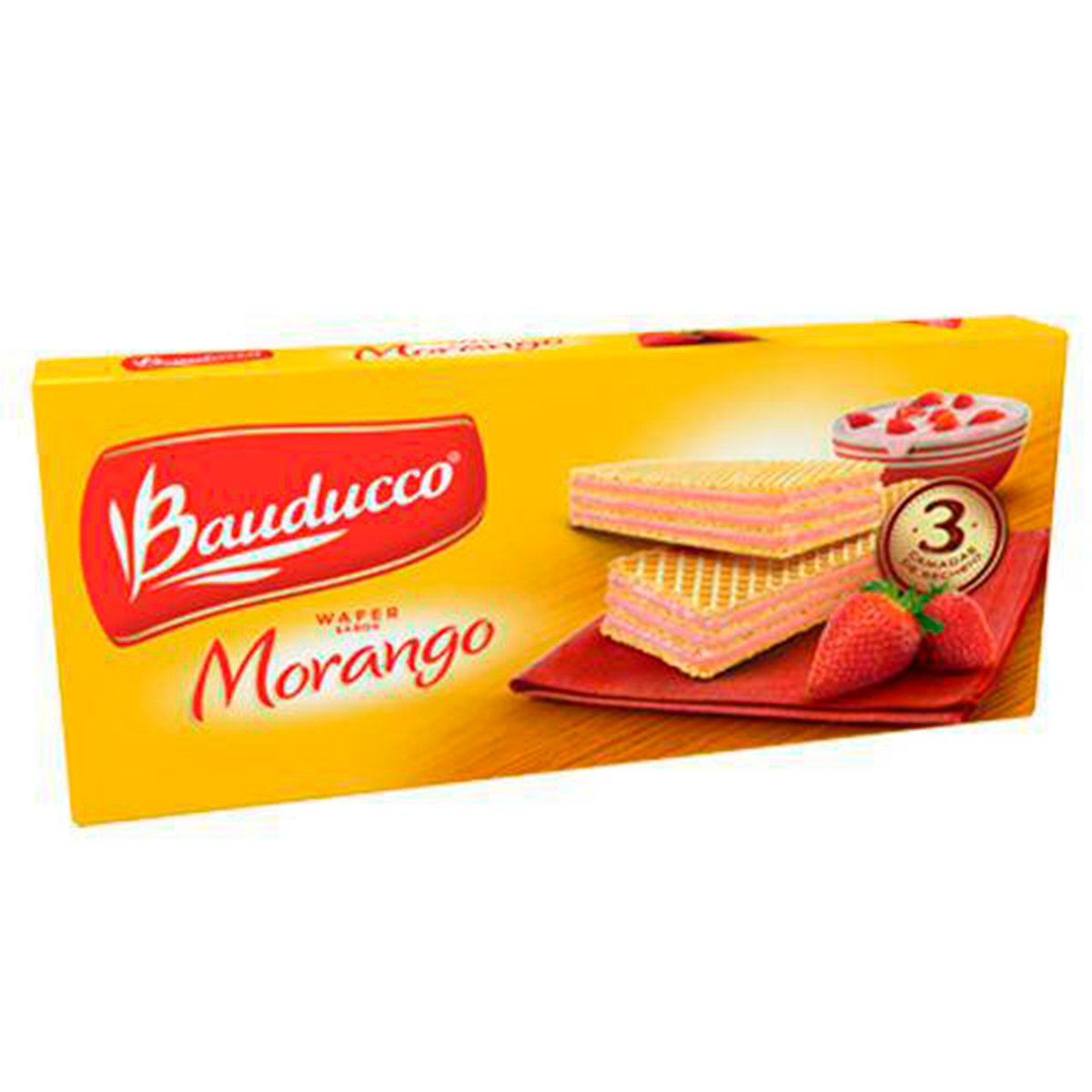 Biscoito Cookies Wafer Morango 140g