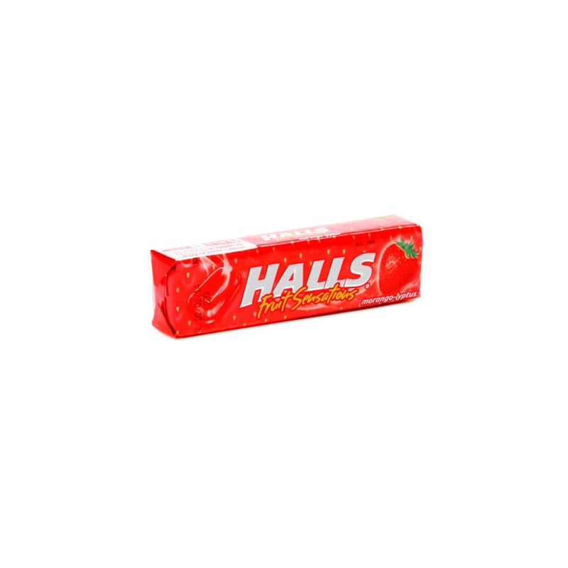 Bala Halls Morango 28g