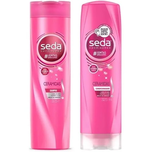 KIT SEDA SHAMPOO+CONDICIONADOR CERAMIDAS 325ml