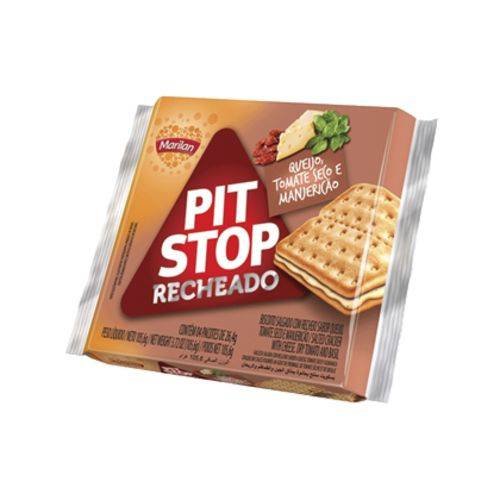 Biscoito Marilan Pit Stop Queijo Tomate Manjericão 162g