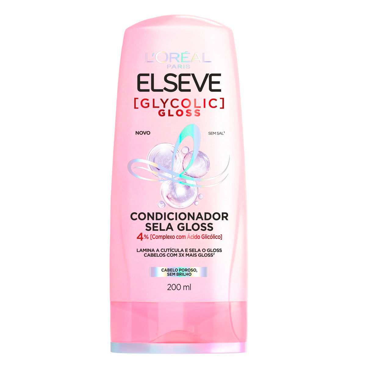 Condicionador L'Oréal Paris Elseve Glycolic Gloss 200ml
