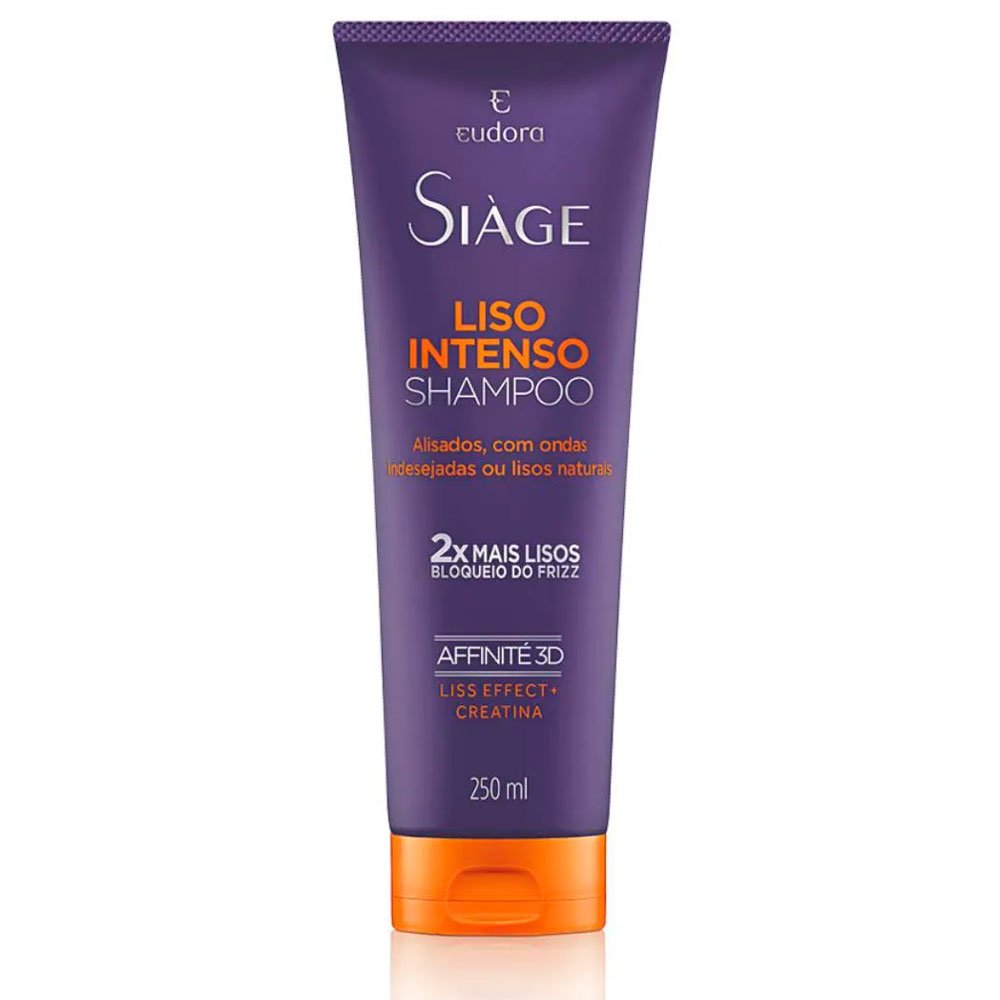 Shampoo Siàge Eudora Liso Intenso 250ml