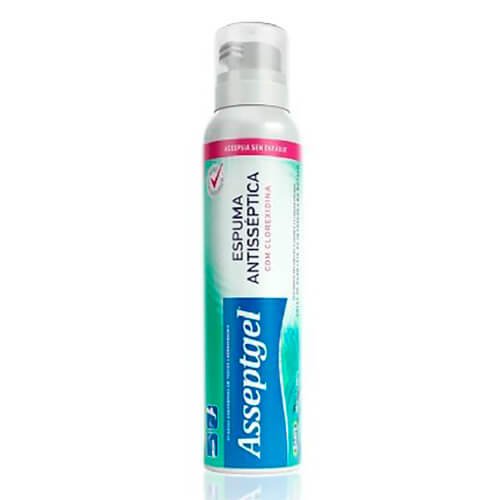 Espuma Aerossol Antisséptica com Clorexidina Asseptgel 125g