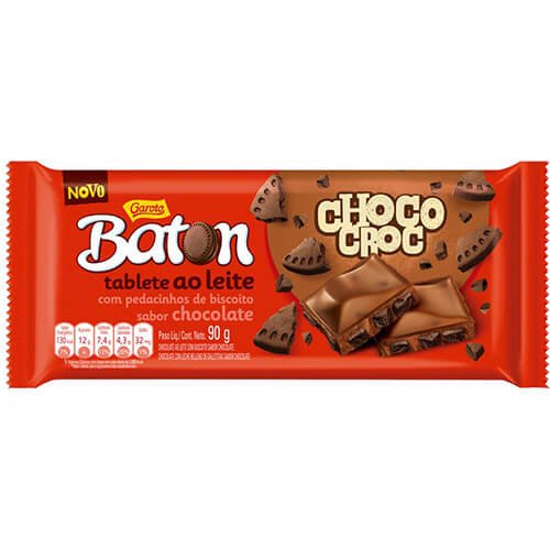 Chocolate Batom Choco Croc 90g