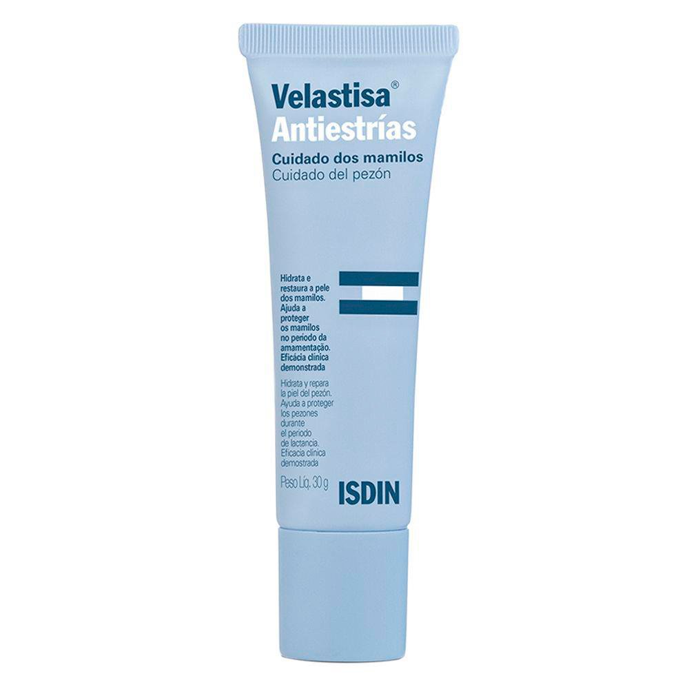Gel Protetor Isdin Velastisa Cuidado dos Mamilos Antiestrias 30g