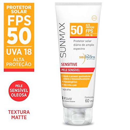 Protetor Solar Glaxo Derma Sunmax Sensitive Fps 50 60ml