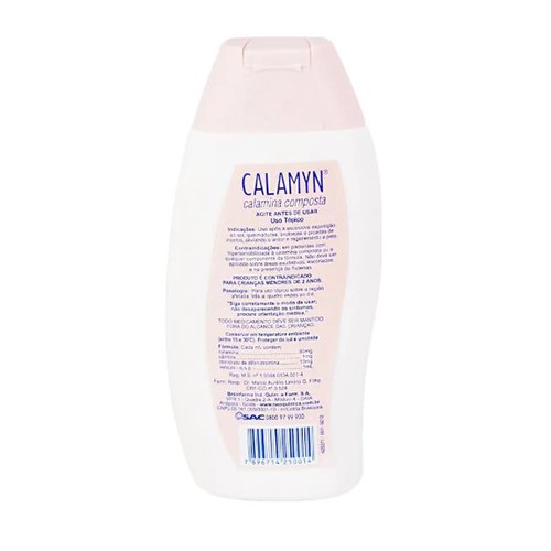 Calamyn Loção Cremosa Frasco 120ml