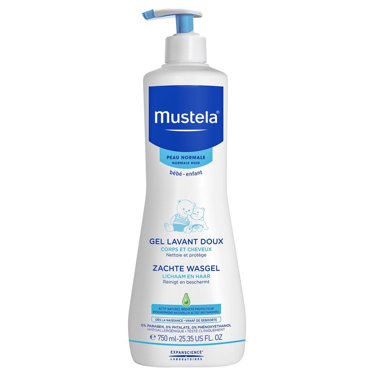 Gel Lavante Dermo Mustela 750ml