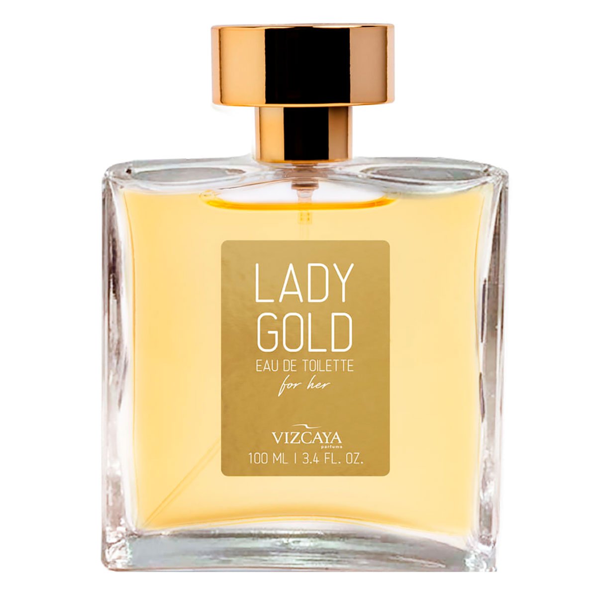 Perfume Feminino Lady Rose Vizcaya Gold Femme Eau de Toilette 100ml