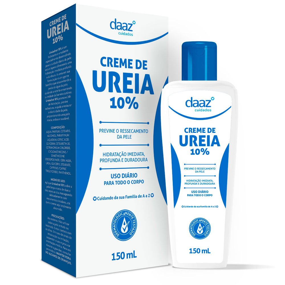 Creme De Ureia 10% Daaz 150ml