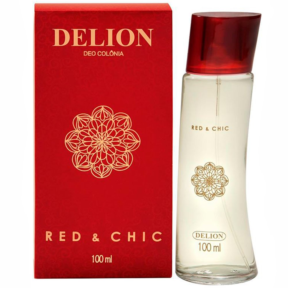 Deo Colônia Delion Red & Chic Spray 100ml
