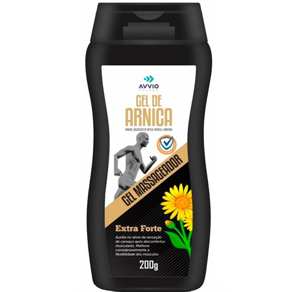 Gel Massageador de Arnica Avvio Extra Forte 200g