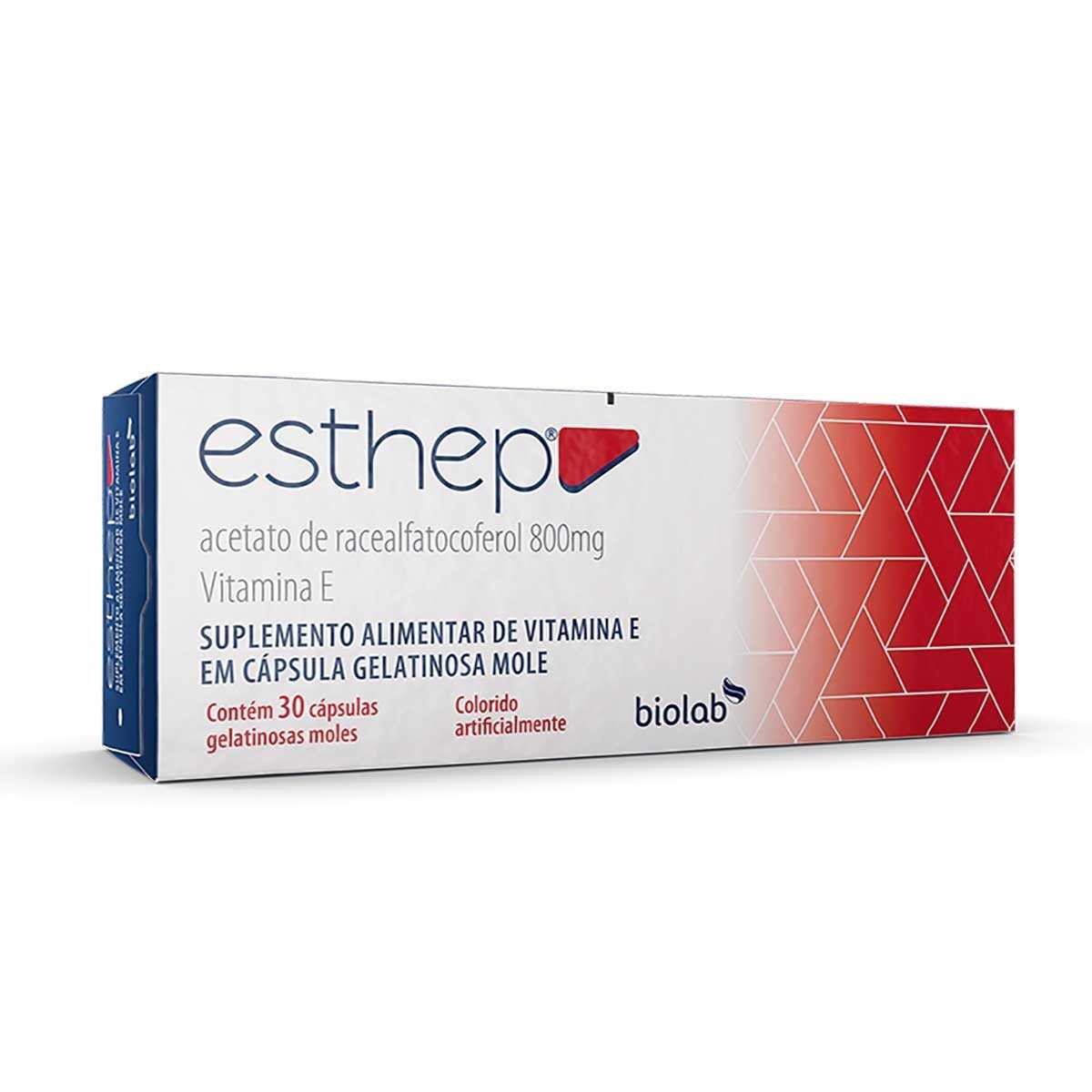 Esthep 800mg 30 Cápsulas Biolab Similar