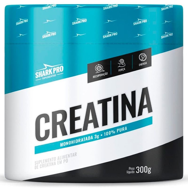 Creatina Monohidratada Shark Pro Pura 300g