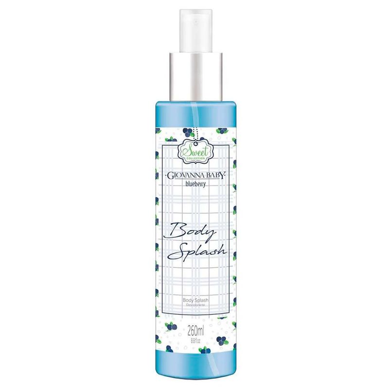 Body Splash Giovanna Baby Blueberry 260ml