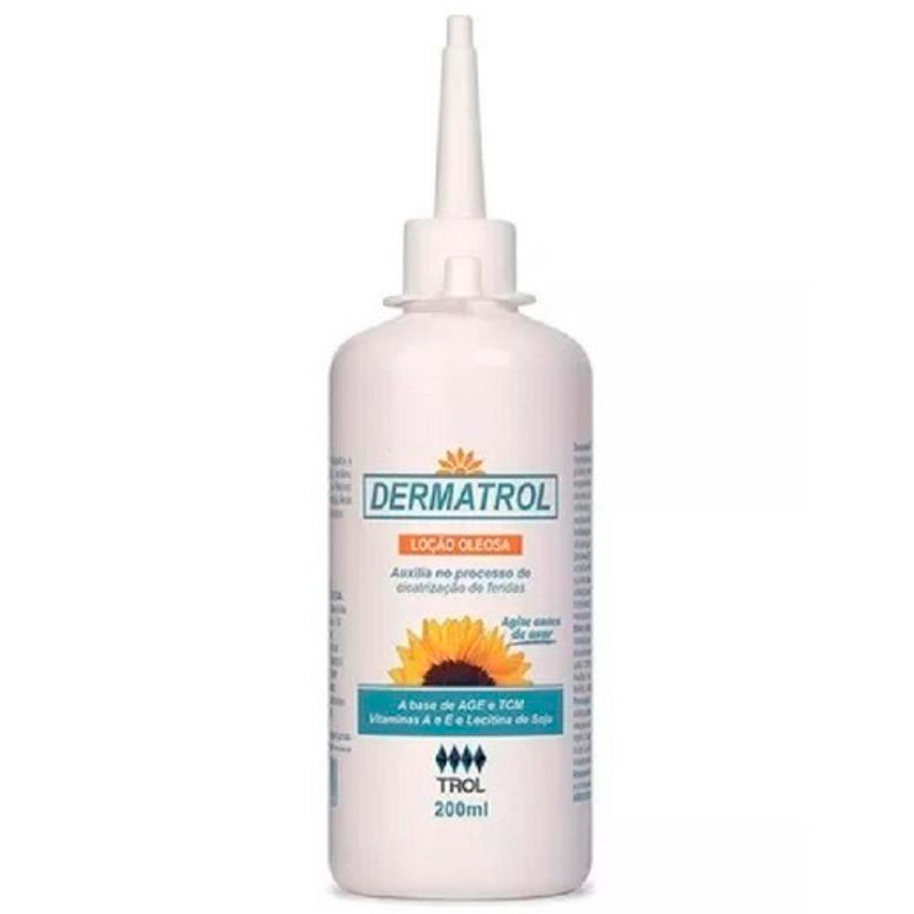 Óleo de Girassol Cicatrizante Dermatrol 200ml