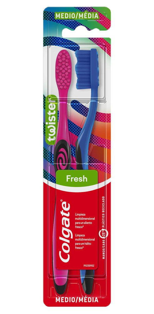 Escova Dental Colgate Colors 2 Unidades Cores Sortidas